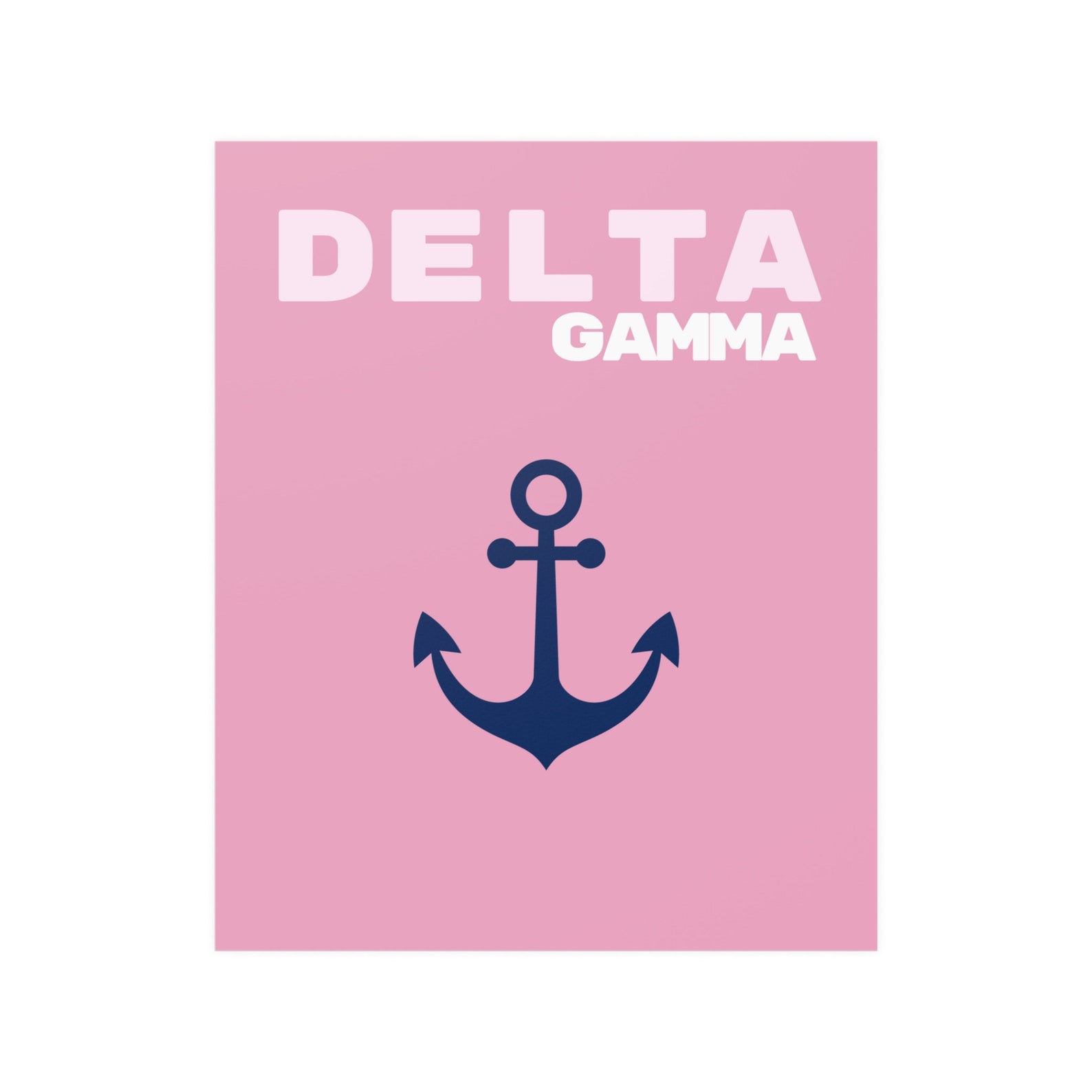 Delta Gamma Poster - Etsy