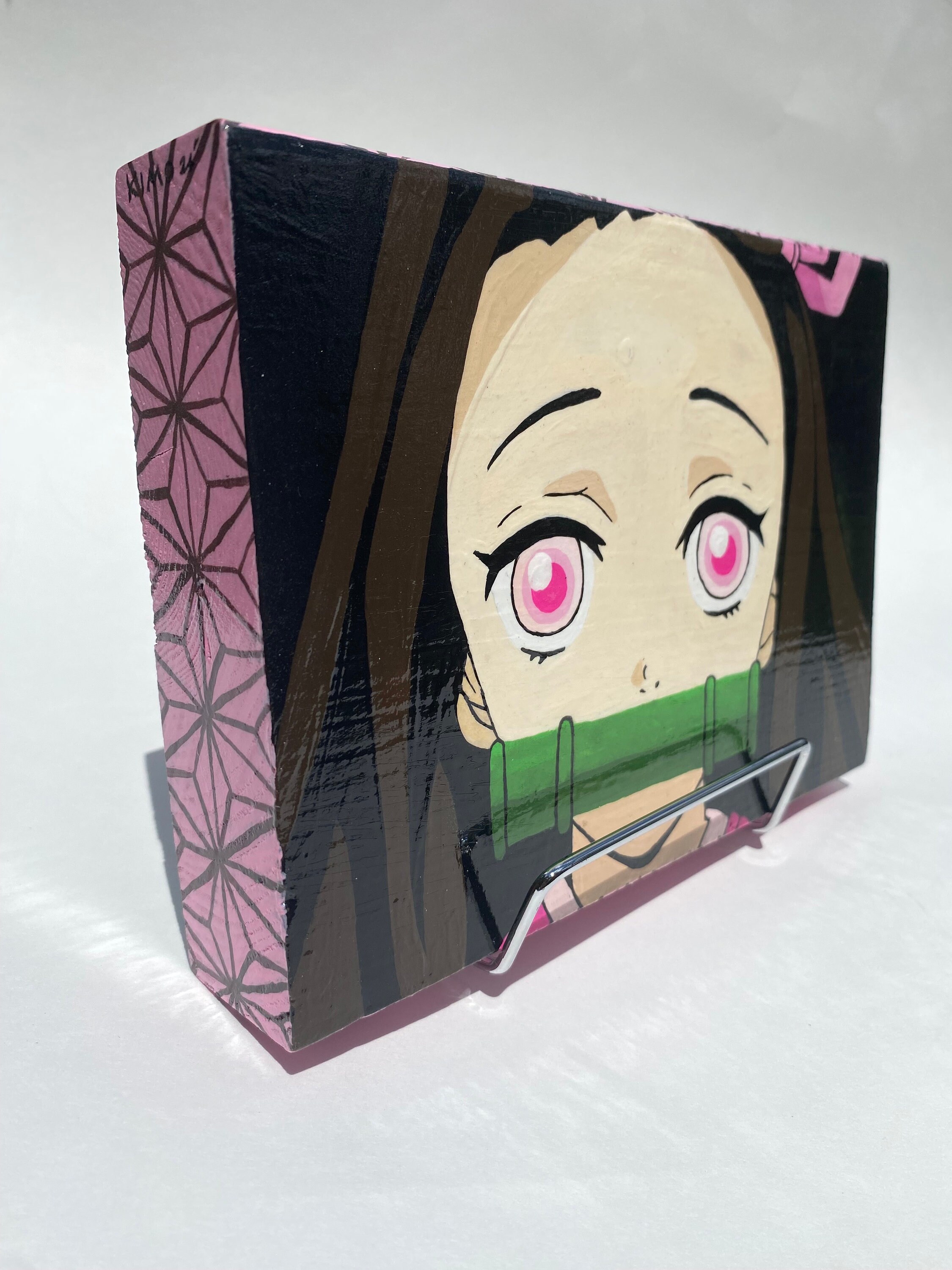 Nezuko MOOD FLIP Wooden Anime Shelf Decor Board - Etsy