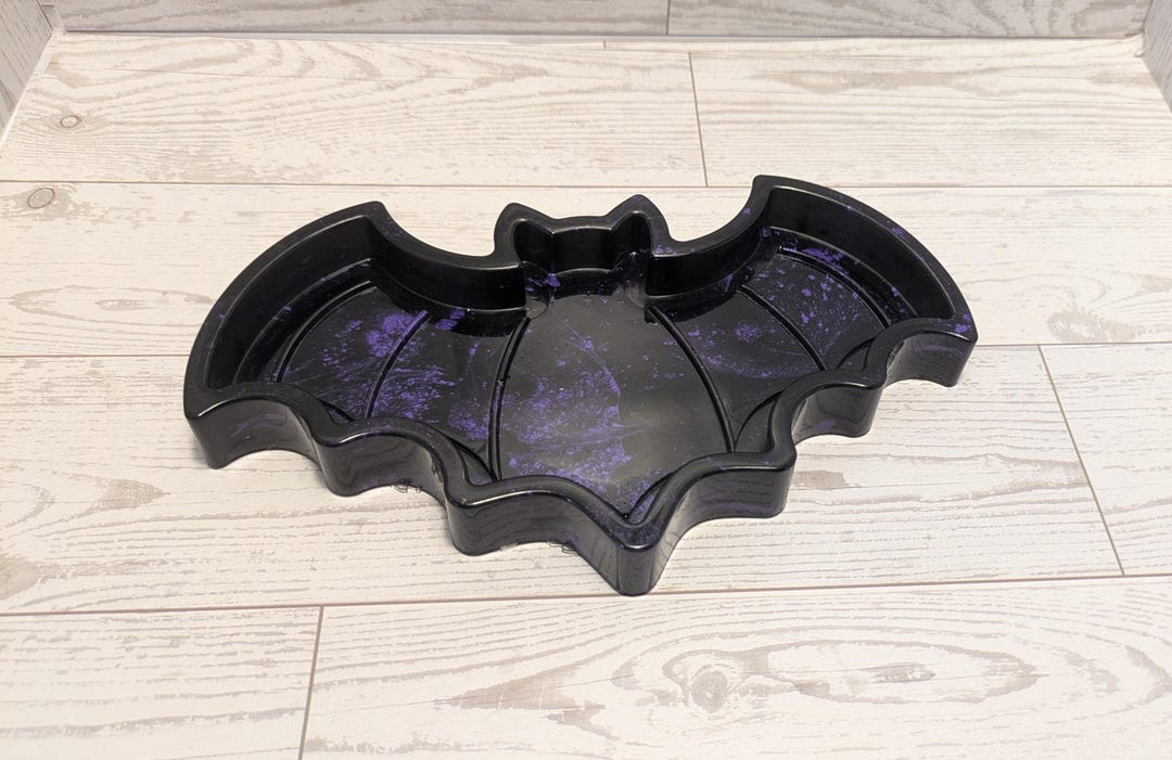 Bat Tray - Purple Splatter - Etsy