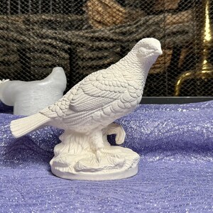 Ceramic Bird, Ready to Paint Ceramic Bisque Bird Figurine, Vintage ...