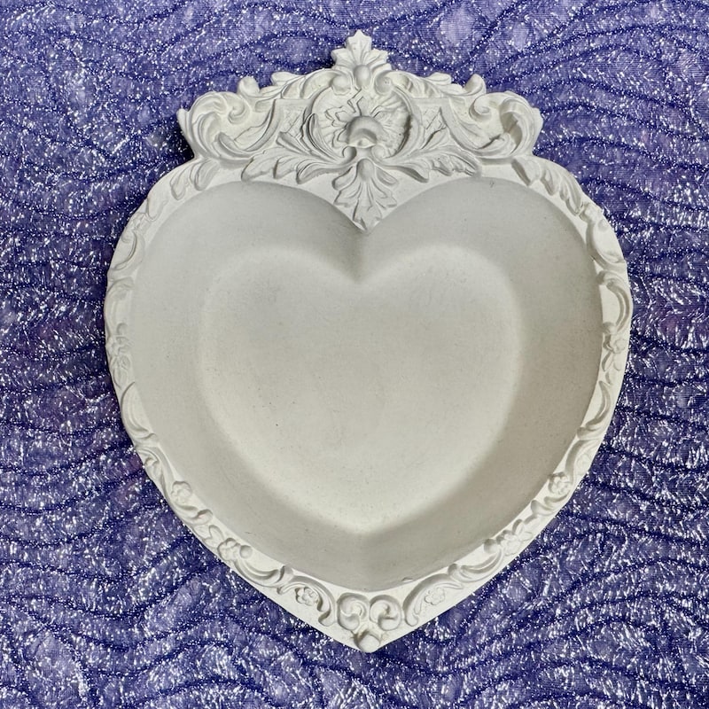 Heart Shaped Ceramic Dish - Etsy