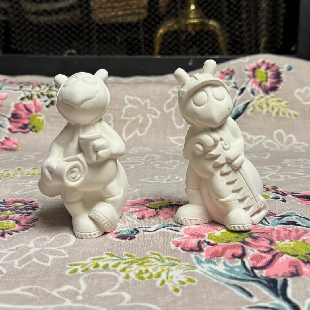 Ceramic Garden Ants Figurines Unpainted Ceramic Bisque Worker Ants ...