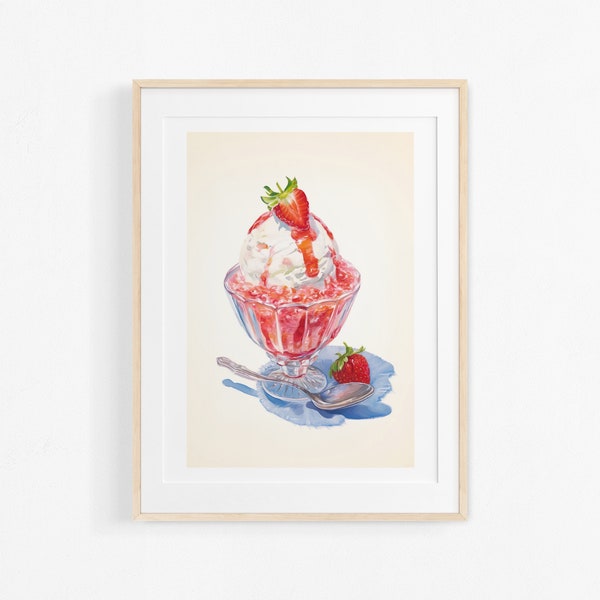 Ice Cream Poster - Etsy