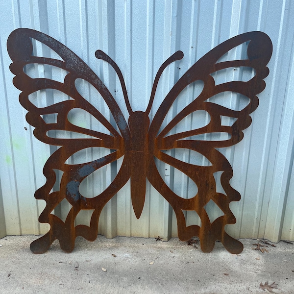 Metal Butterfly Wall Art - Etsy