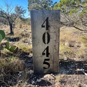 Prickly Pear Address Column, Address Sign, Lighted Garden Pillar - Etsy