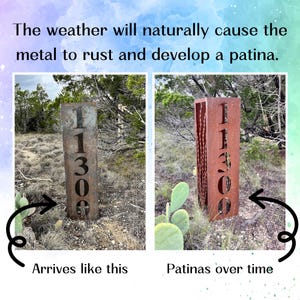 Tree Address Column, Address Sign, Lighted Garden Pillar - Etsy