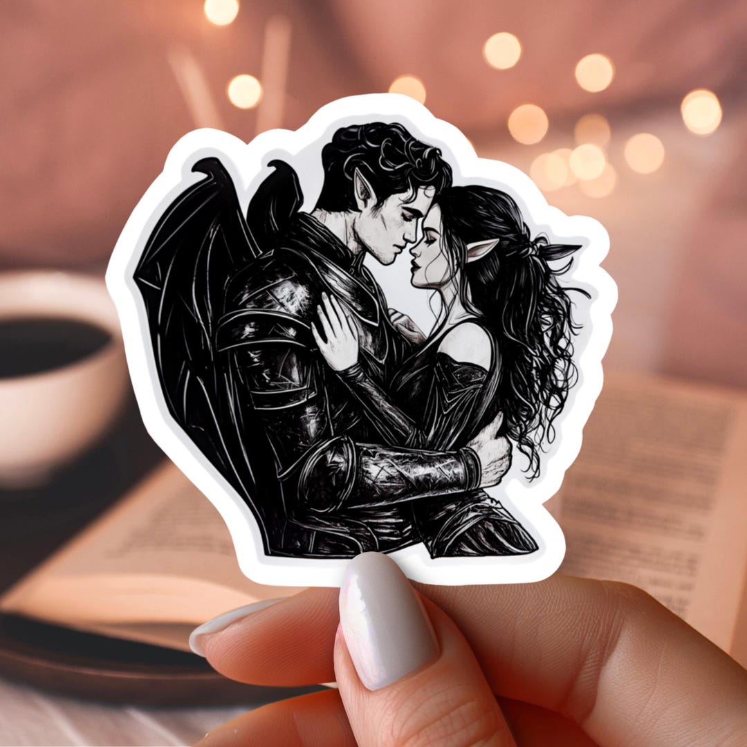 Acotar Sticker Rhysand Feyre Sticker Smut Reader Bookish Girl Gift for ...