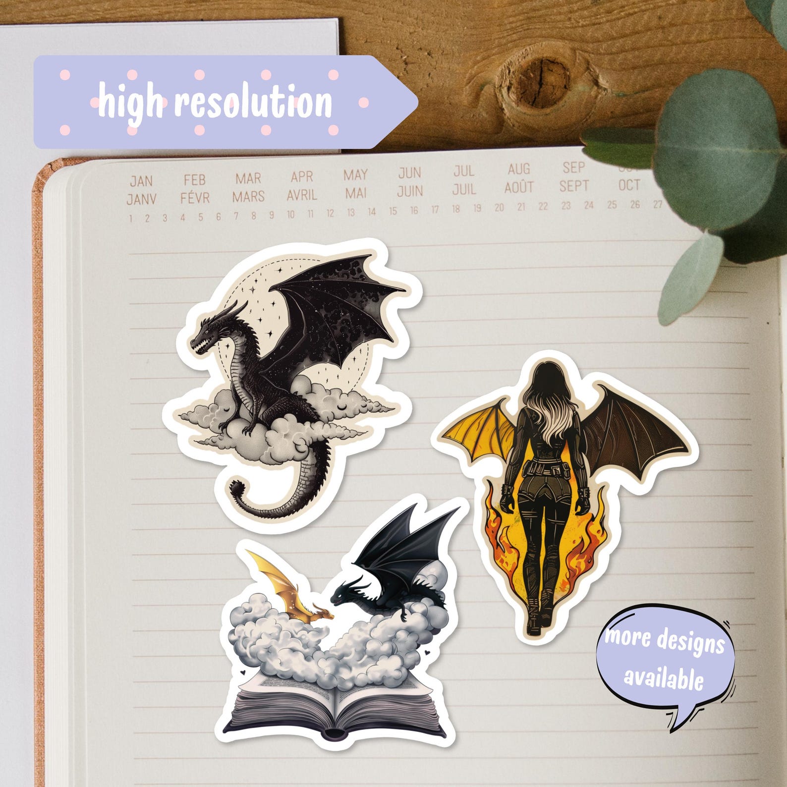 Acotar Sticker Rhysand and Feyre Acotar Gifts Acotar Merch Bookish ...