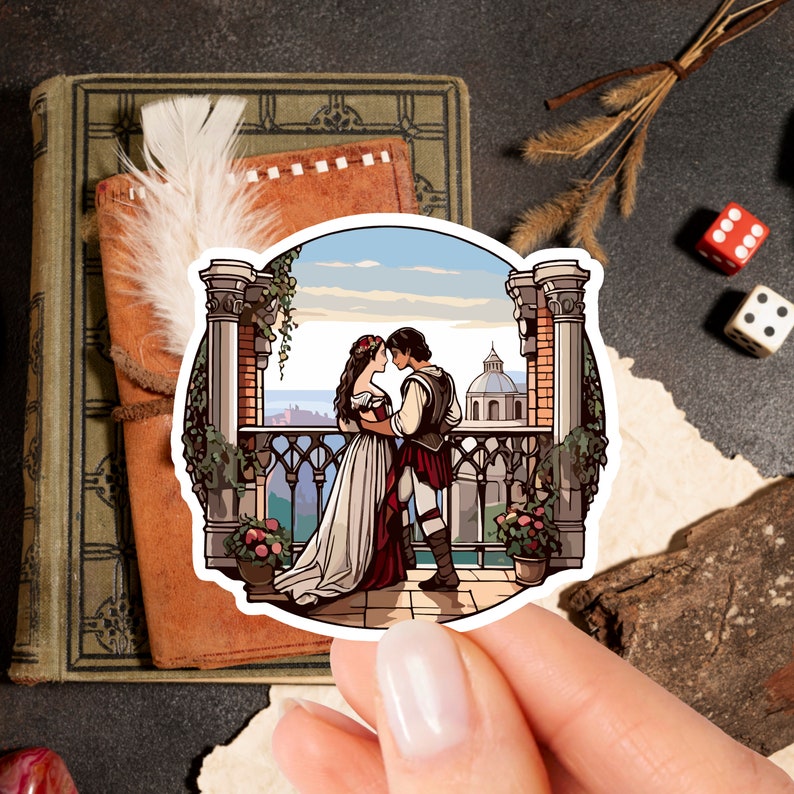 Romeo and Juliet Romantic Meet Sticker Love Sticker Couple Sticker ...