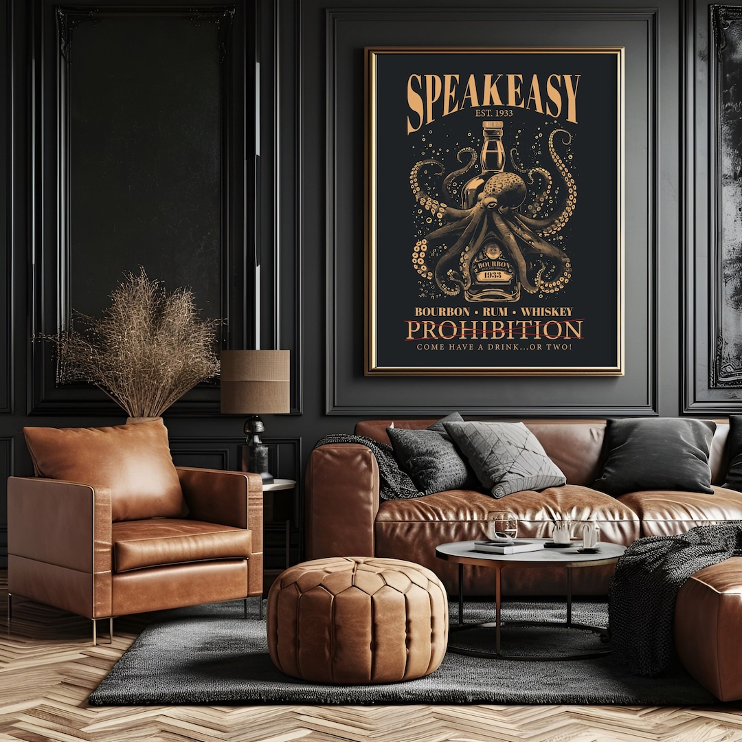 Bourbon Printable Wall Art, Whiskey Wall Art, Bourbon Lover Gift, Man ...