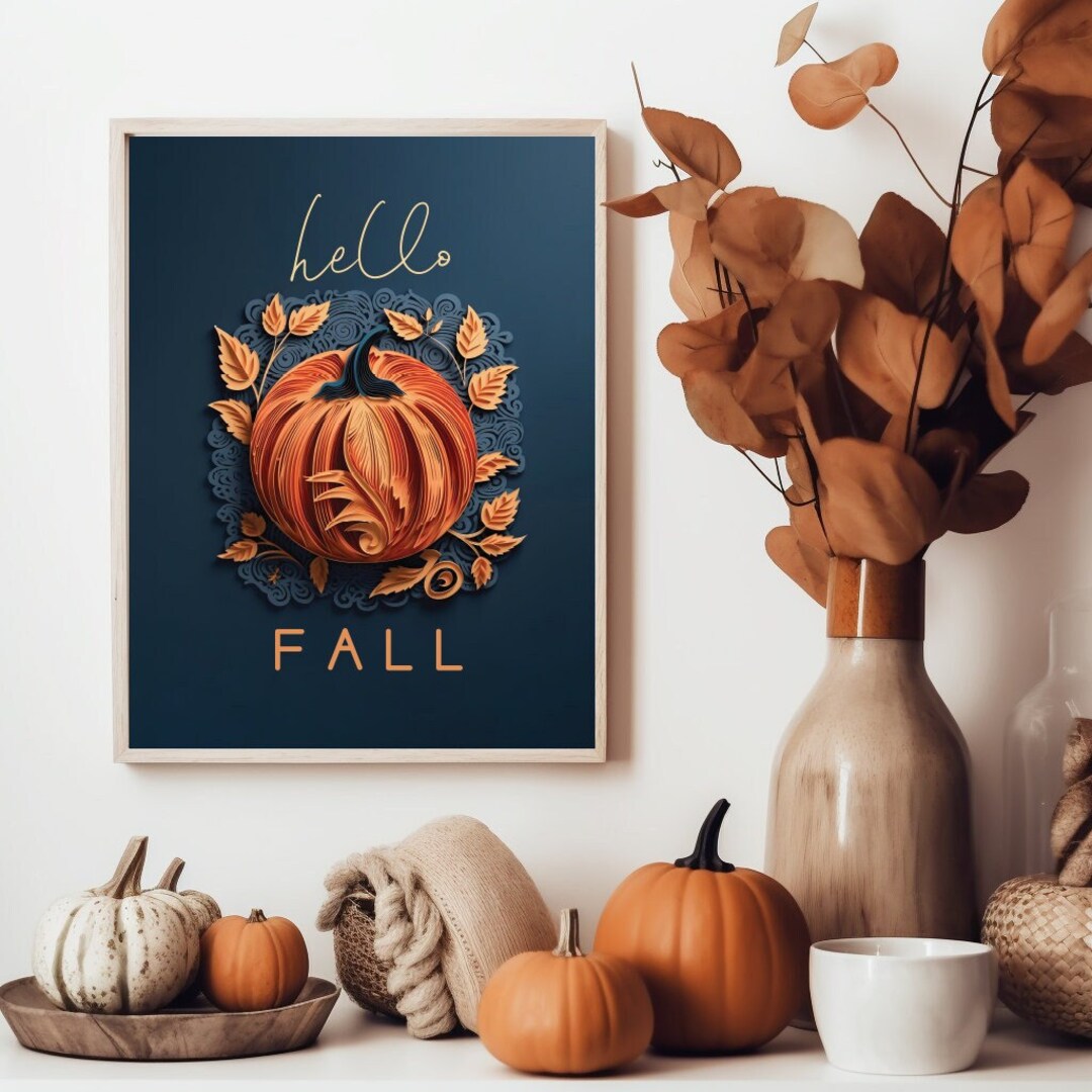 Autumn Printable Wall Art Fall Print Autumn Wall Art Fall - Etsy