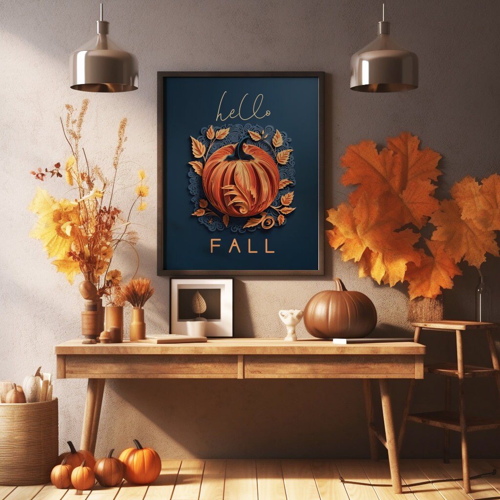 Autumn Printable Wall Art Fall Print Autumn Wall Art Fall - Etsy