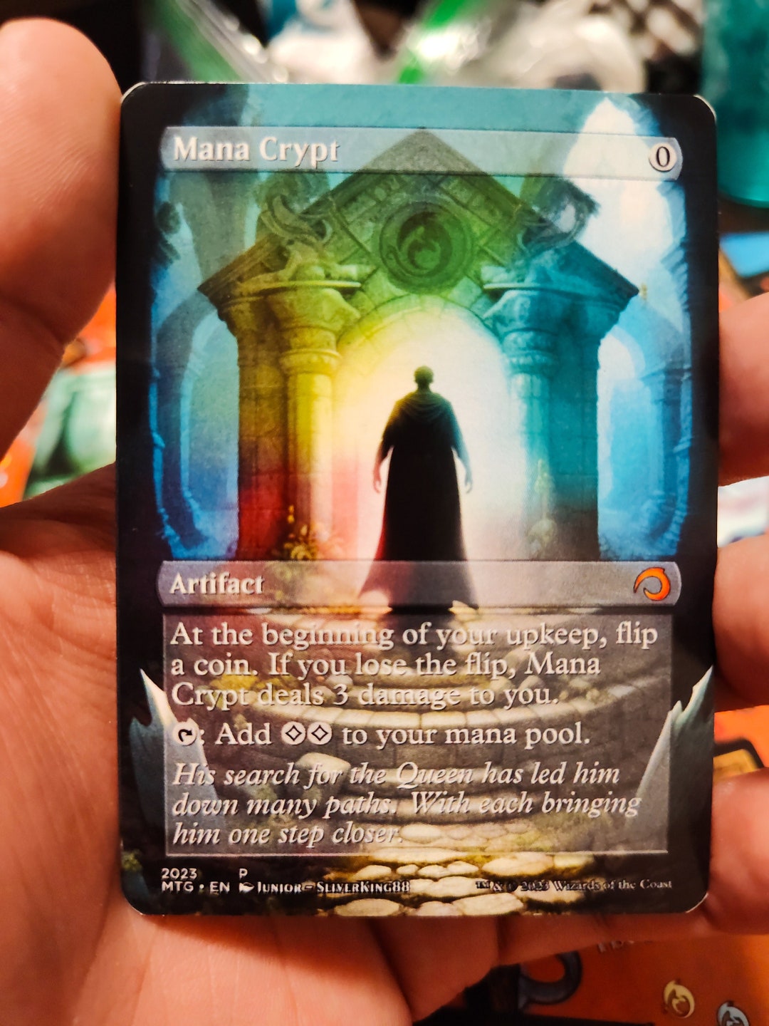 Custom Proxy MTG Full Art Sliver Mana Crypt - Etsy