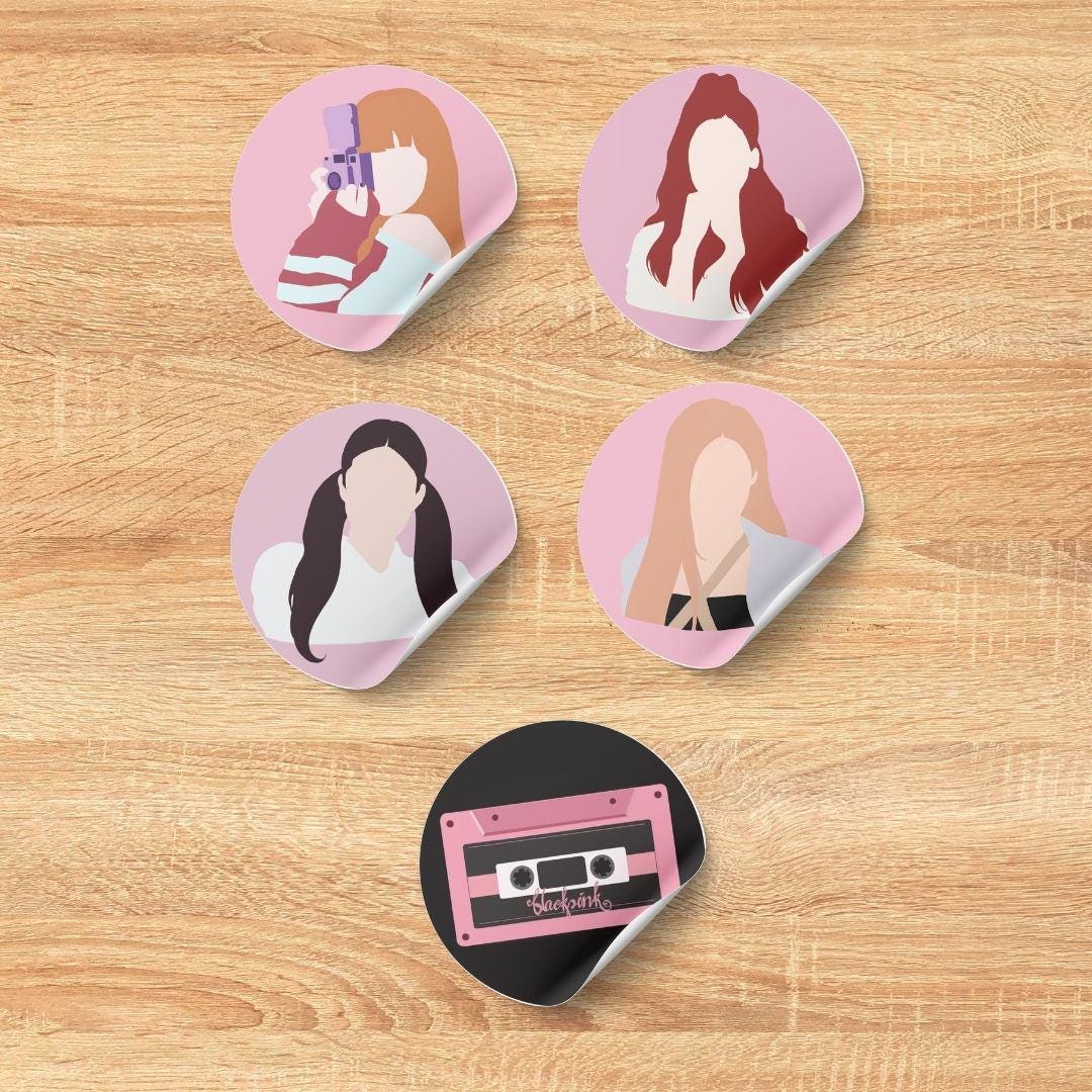 Blackpink Sticker Set - Etsy
