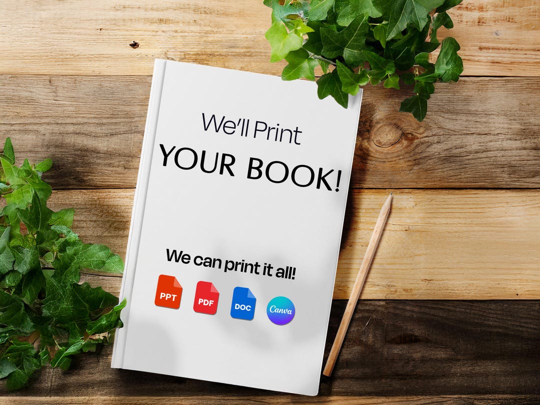 Print Your Book Package We Will Format, Create a Cover, and Print Your ...
