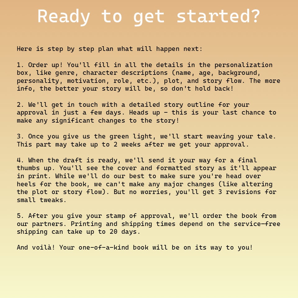 Printed Personal Short Story, Short Story, Publish Your Story, Custom ...