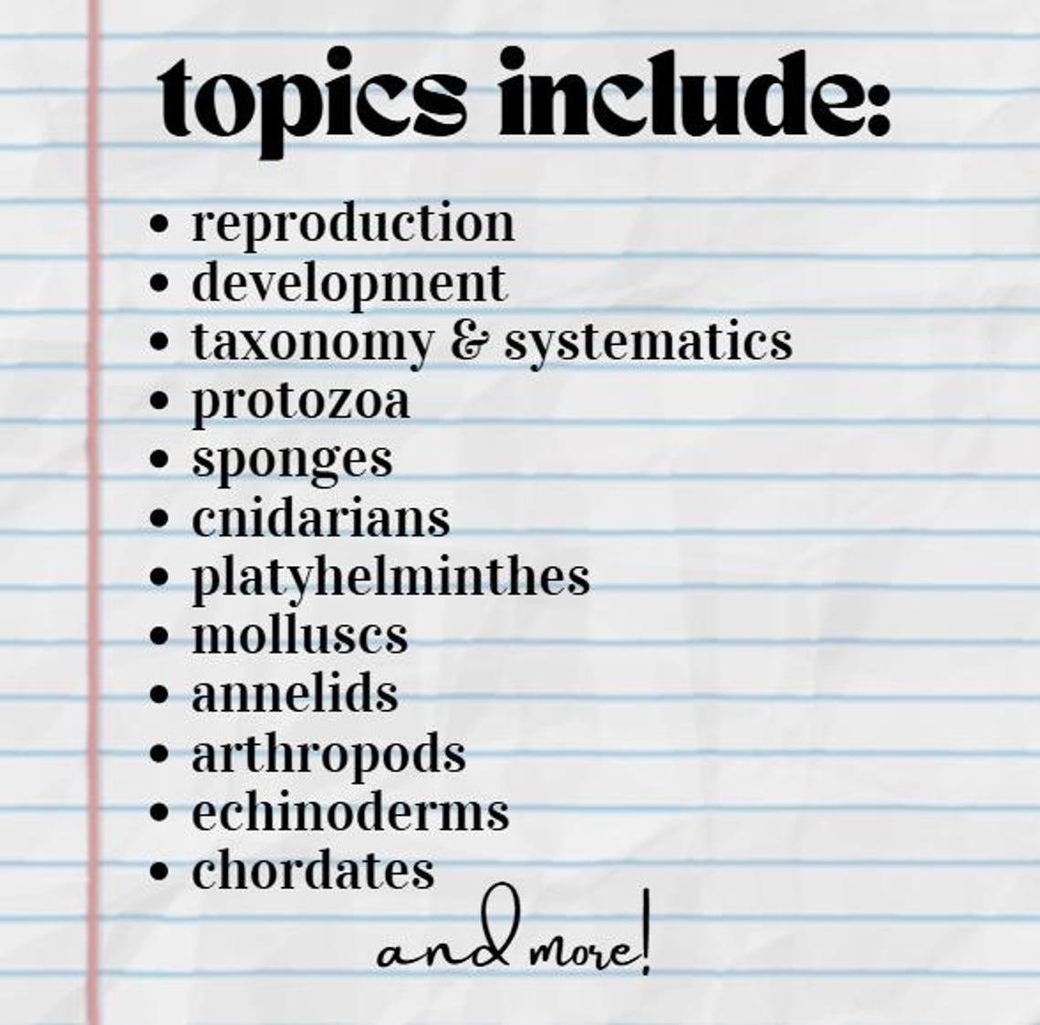 Zoology Notes (integrated Principles of Zoology) - Etsy