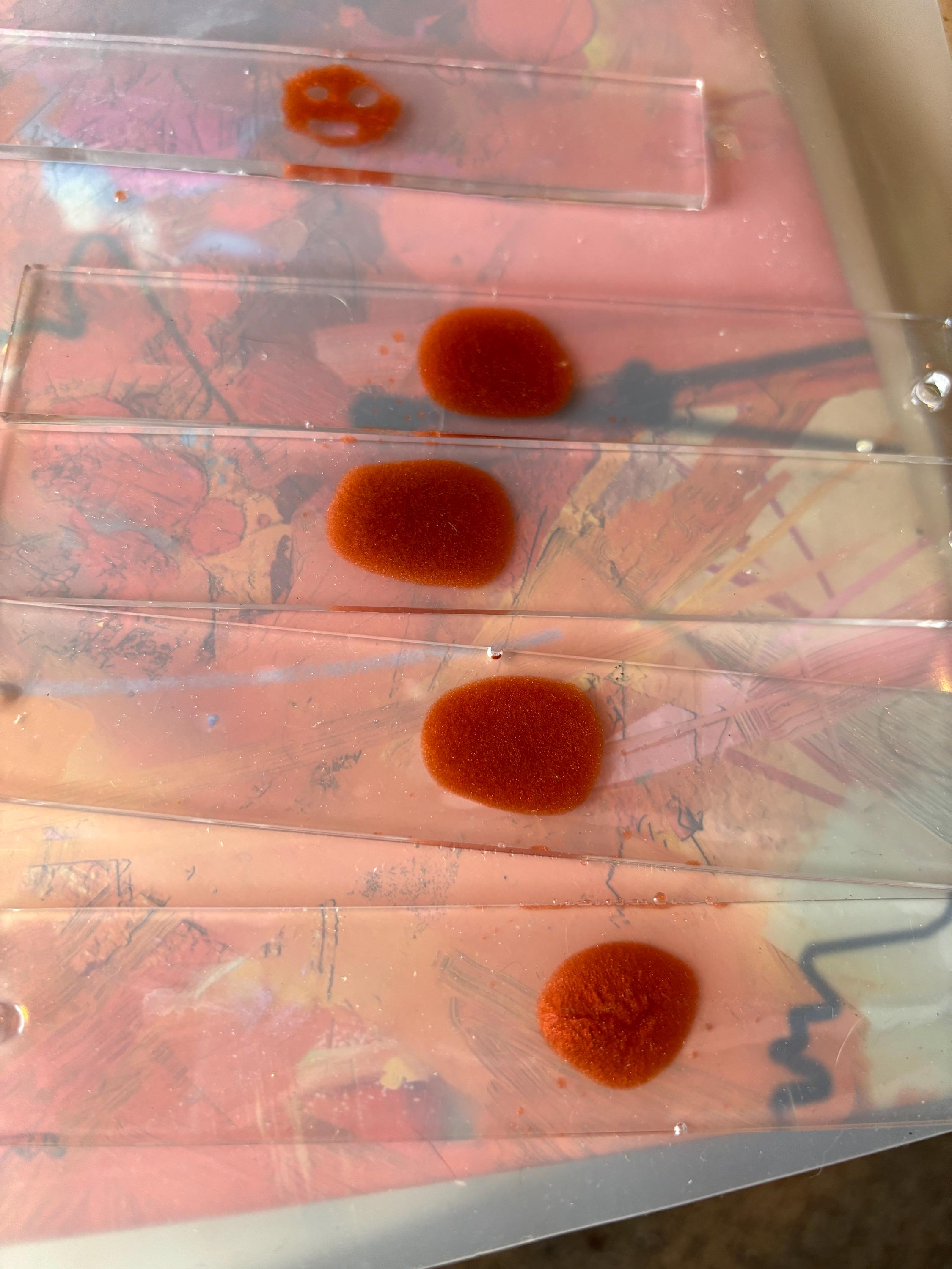 Custom Dexter tv Show Inspired Blood Slide Bookmark - Etsy