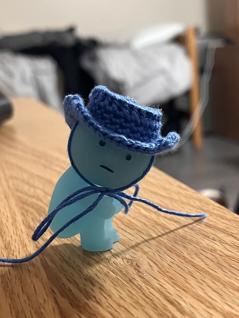 Smiski Crochet Cowboy Hat Crochet Pattern - Etsy