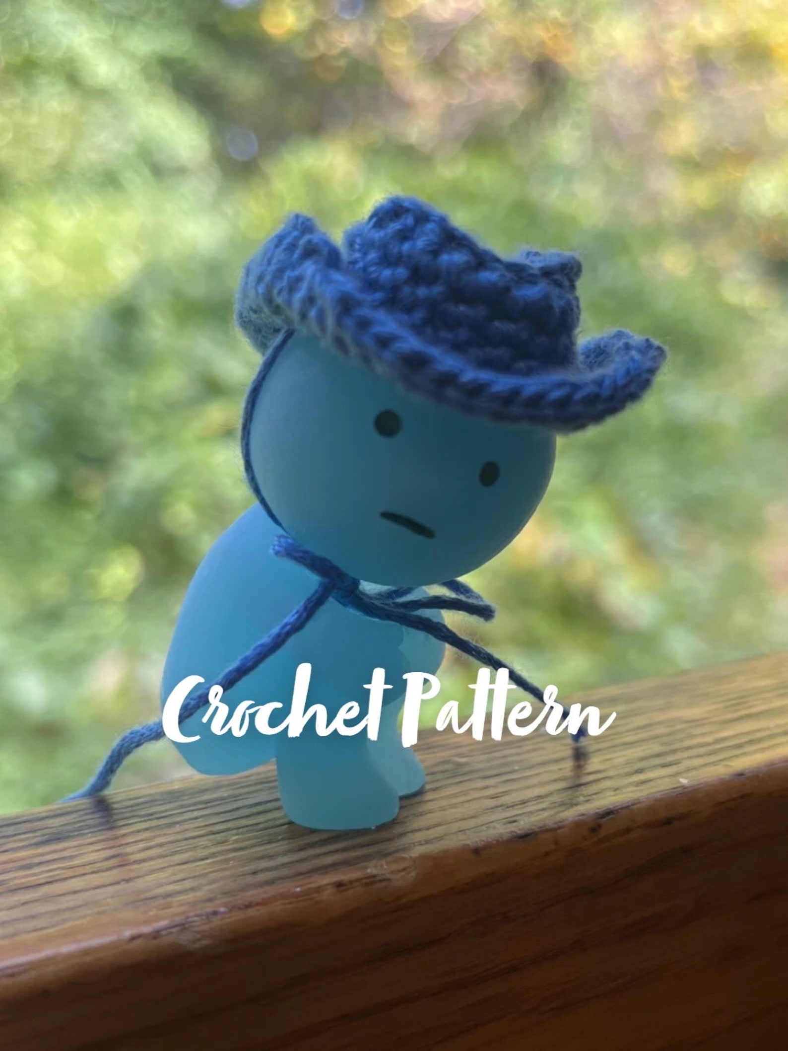 Smiski Crochet Cowboy Hat Crochet Pattern - Etsy