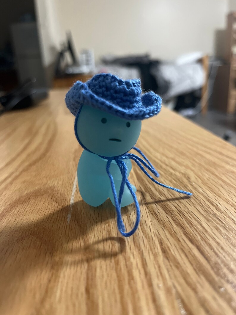 Smiski Crochet Cowboy Hat Crochet Pattern - Etsy