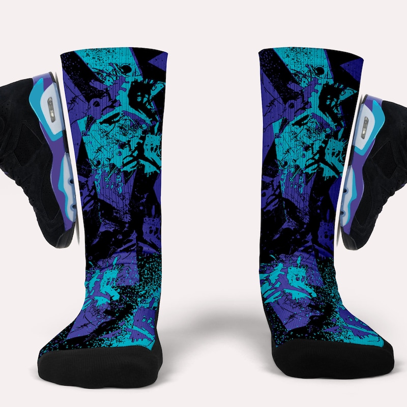 Jordan Gamma Socks - Etsy UK