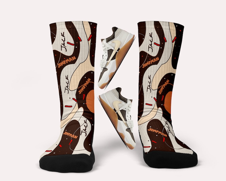 Travis Scott TR Sail Socks Matching Custom Socks - Etsy