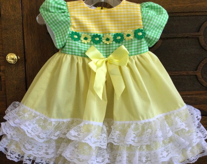 Infant Homemade Dress - Etsy