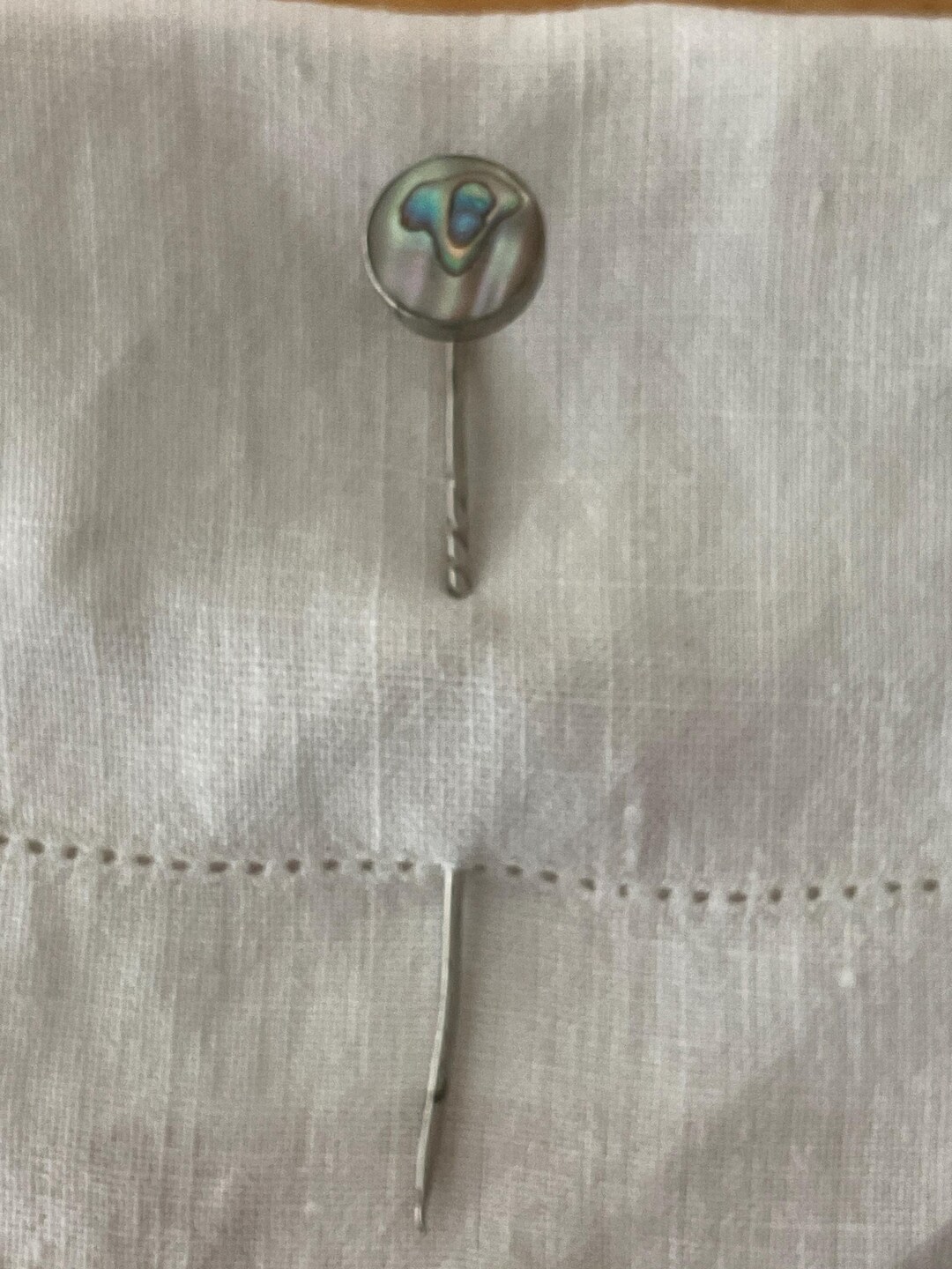 Vintage Silver Stick Pin - Etsy