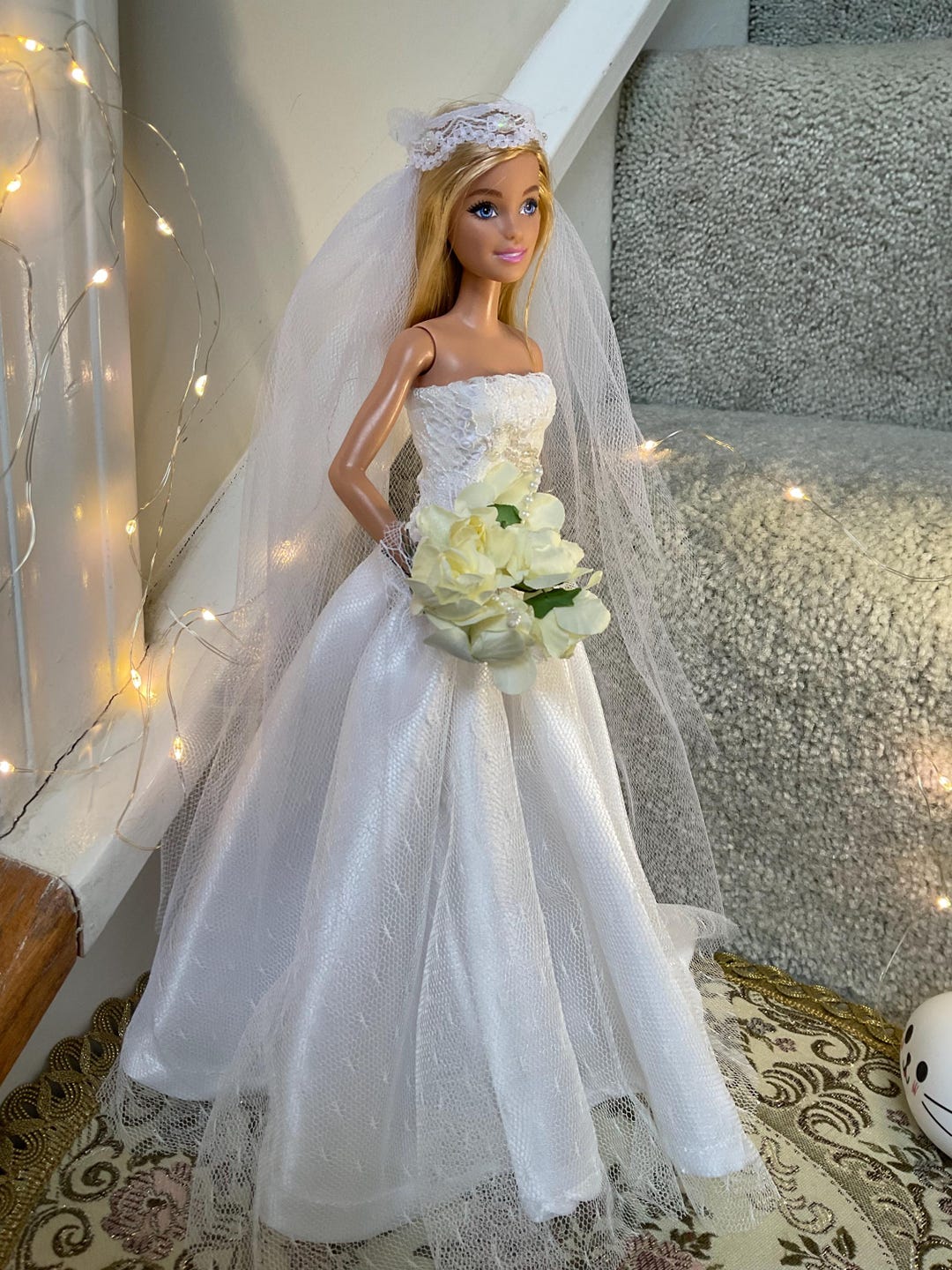 Handmade Fashion Doll Ballroom Wedding Gown - Etsy