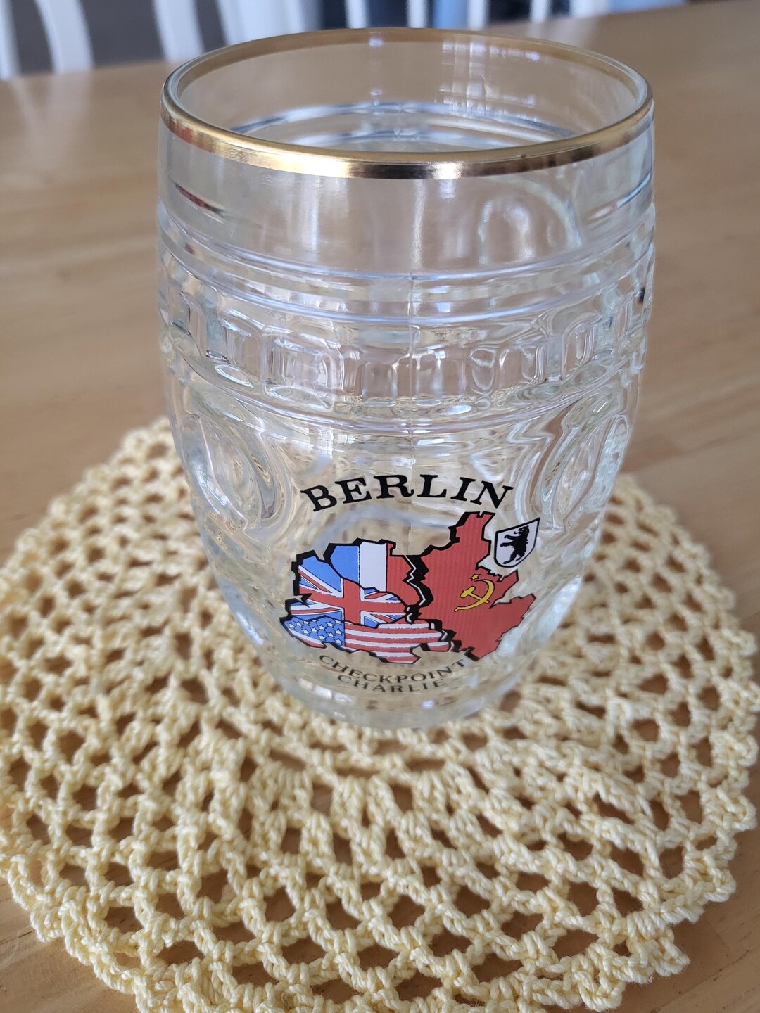 Berlin Checkpoint Charlie Beer Mug - Etsy