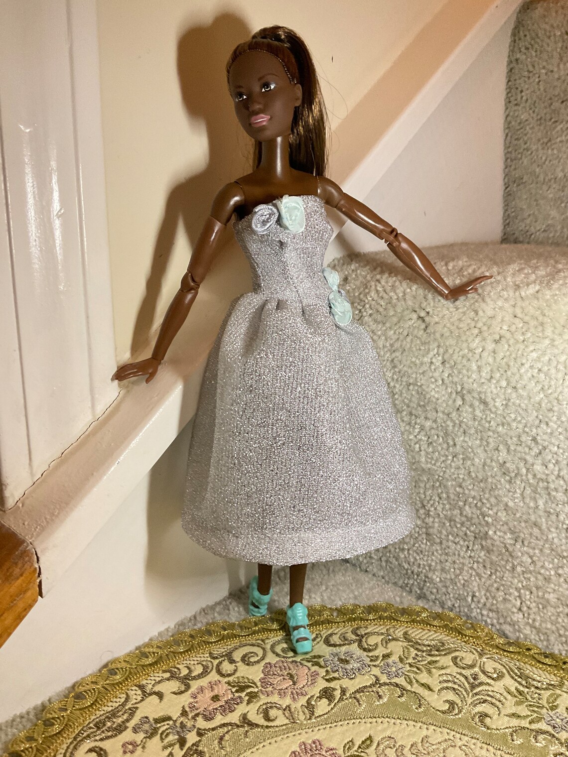 Fashion Doll Formal Dress Set of Two Handmade - Etsy