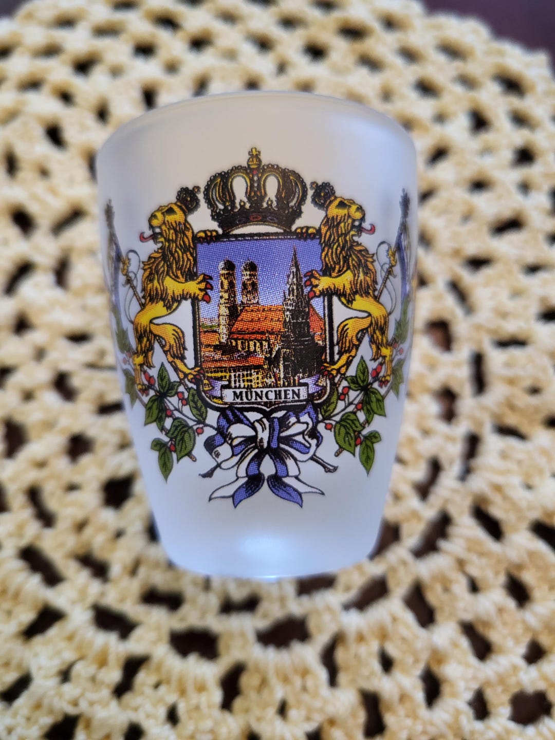 Vintage German Shot Glass - Etsy
