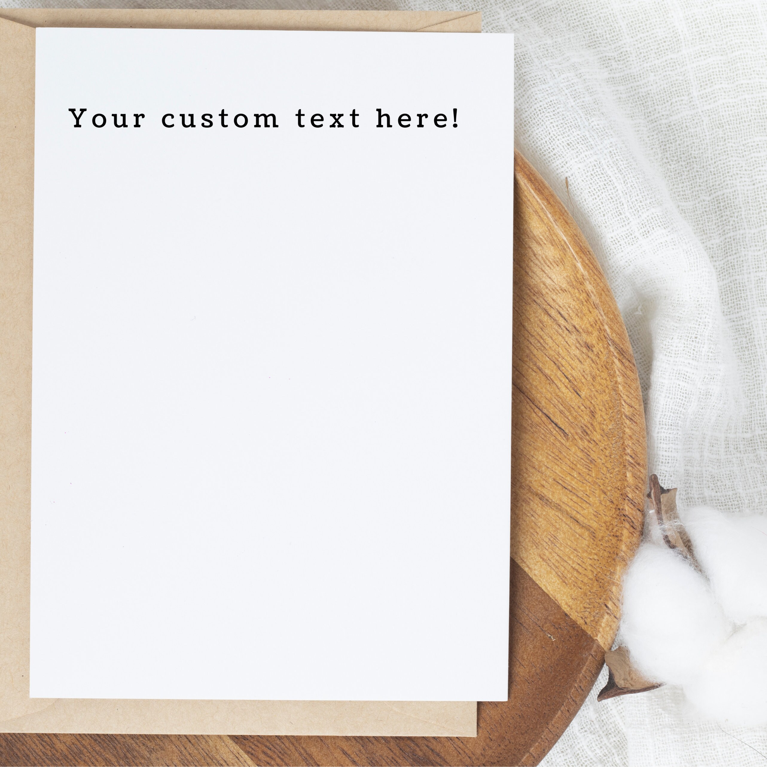 Fully Customizable Card Personalized Greeting Card Create Your Own Card ...