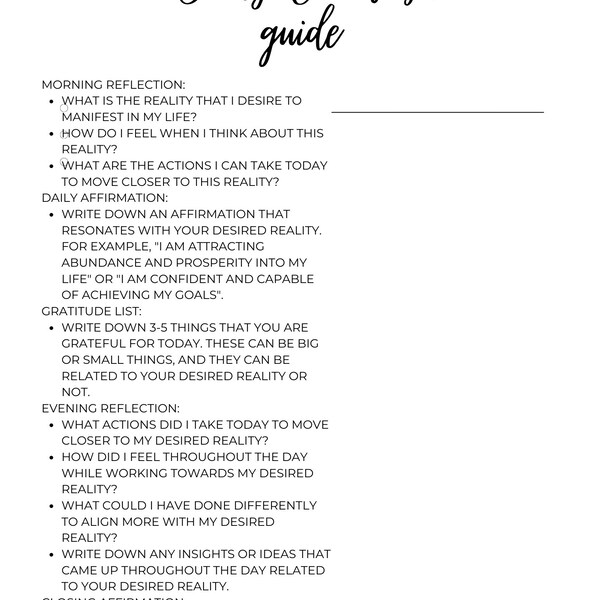 Reality Shifting - Etsy