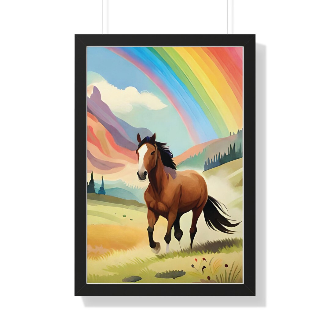 Horse Print, Horse Poster, Majestic Horse Themed Art Prints High ...