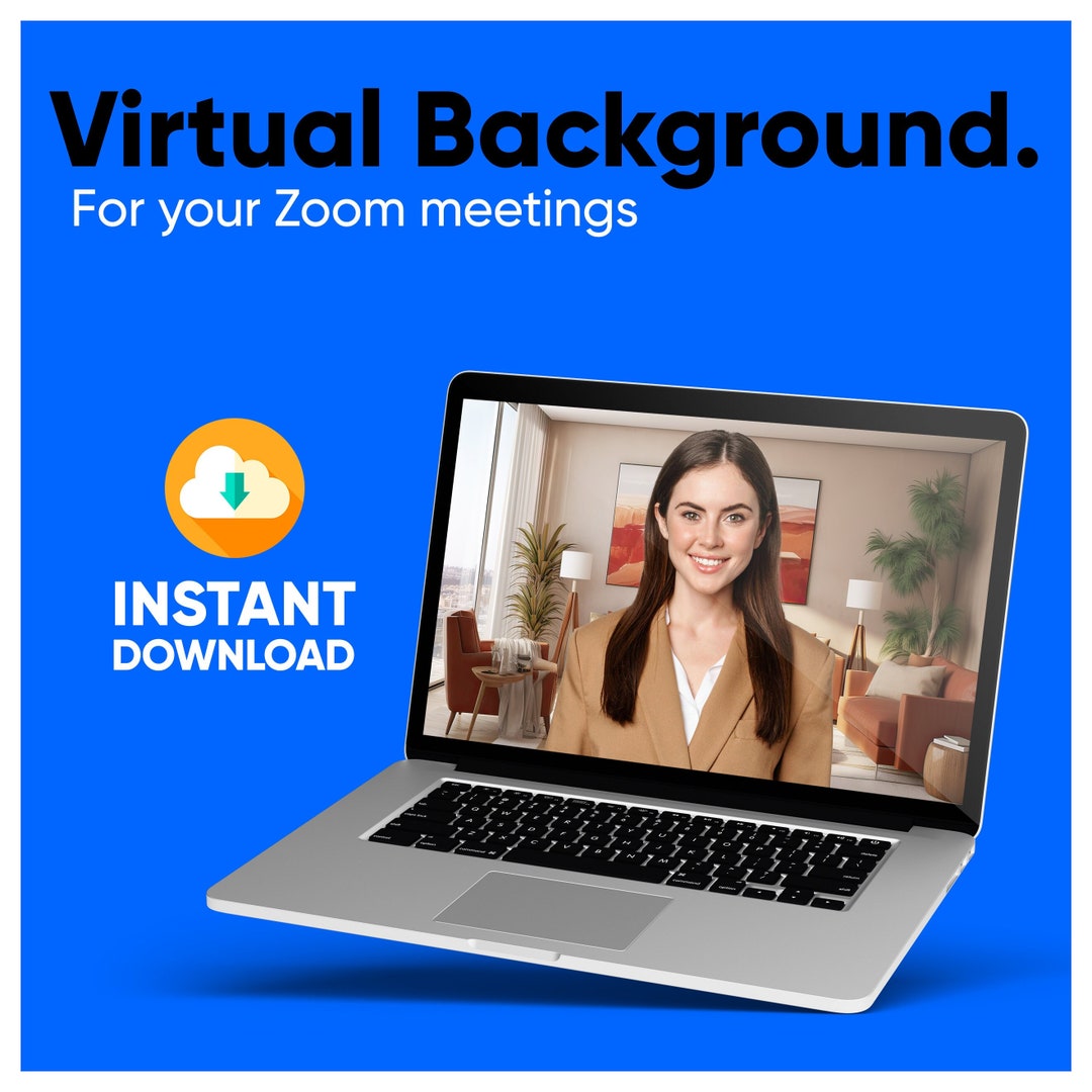 Professional Office Zoom Backgrounds: Blurred or Realistic (digital ...