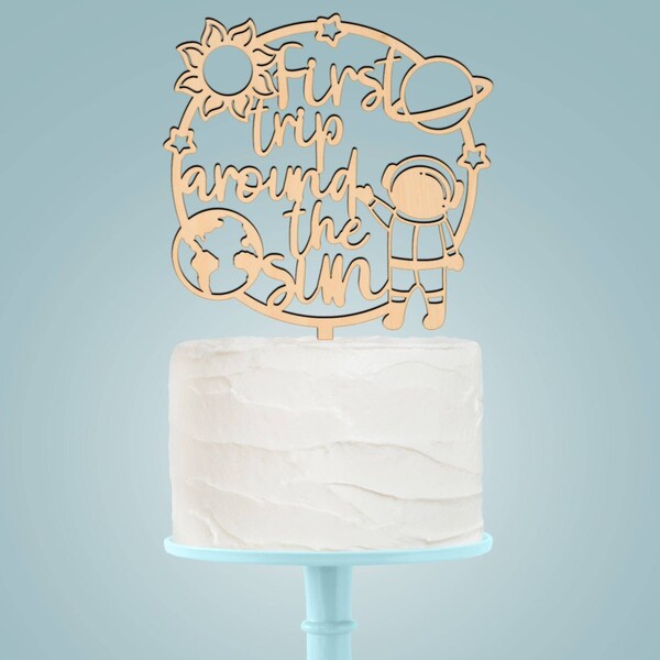 Sun Cake Topper - Etsy