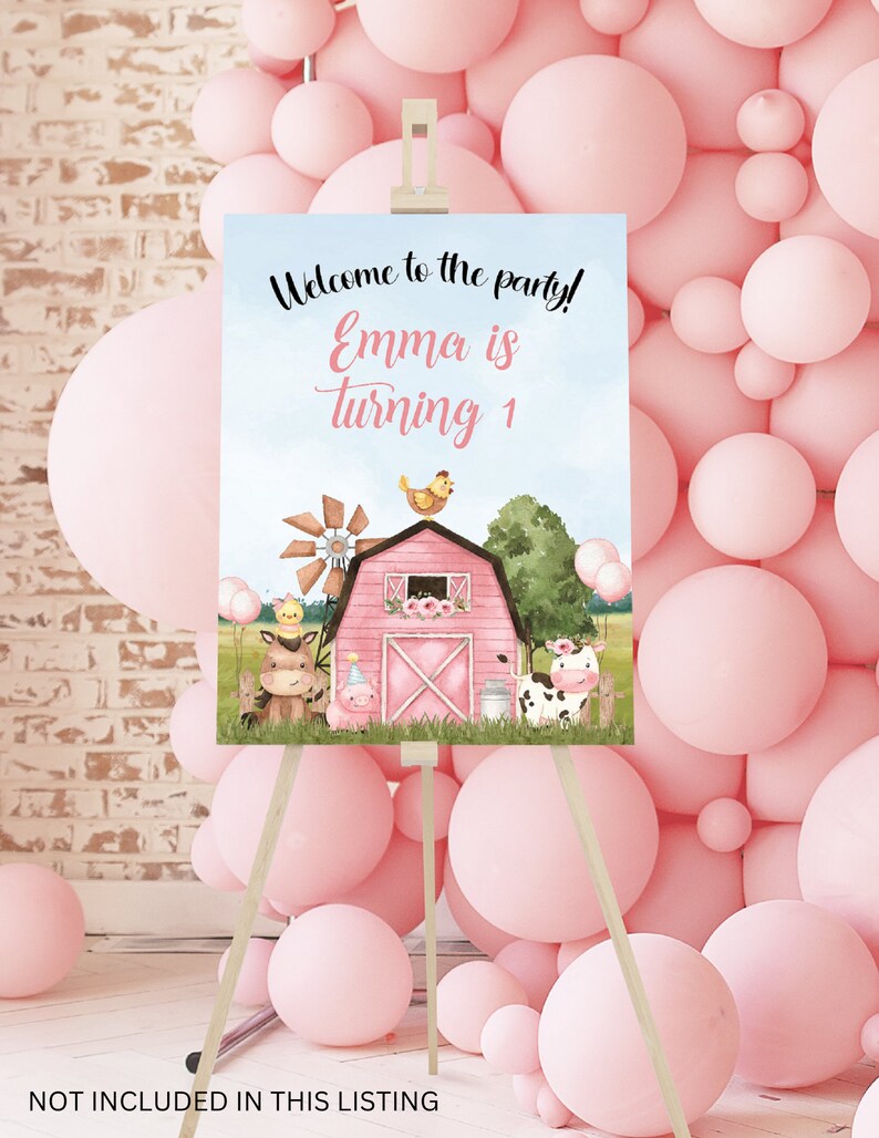 Editable Birthday Farm Friends Candy Bar Wrapper Template for - Etsy