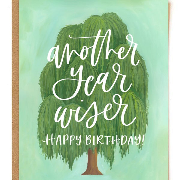 Willow Tree Happy Birthday Card - Etsy