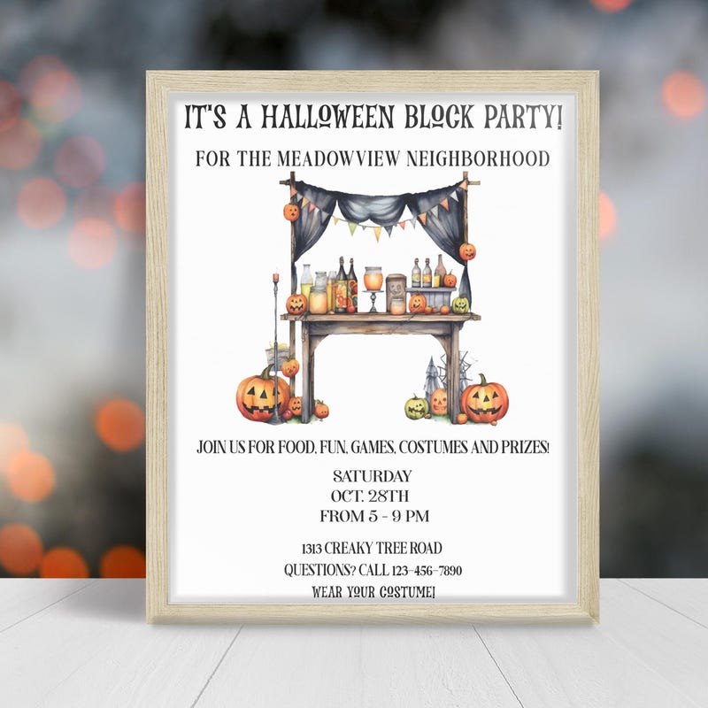 Halloween Blocks - Etsy