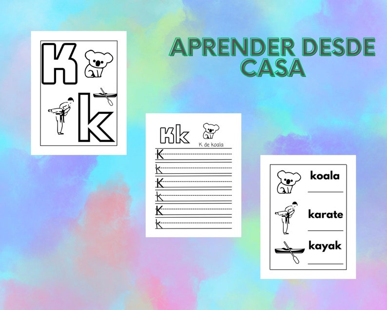 Alfabeto abecedario imprimible para ninos Alphabet Printable Worksheets ...