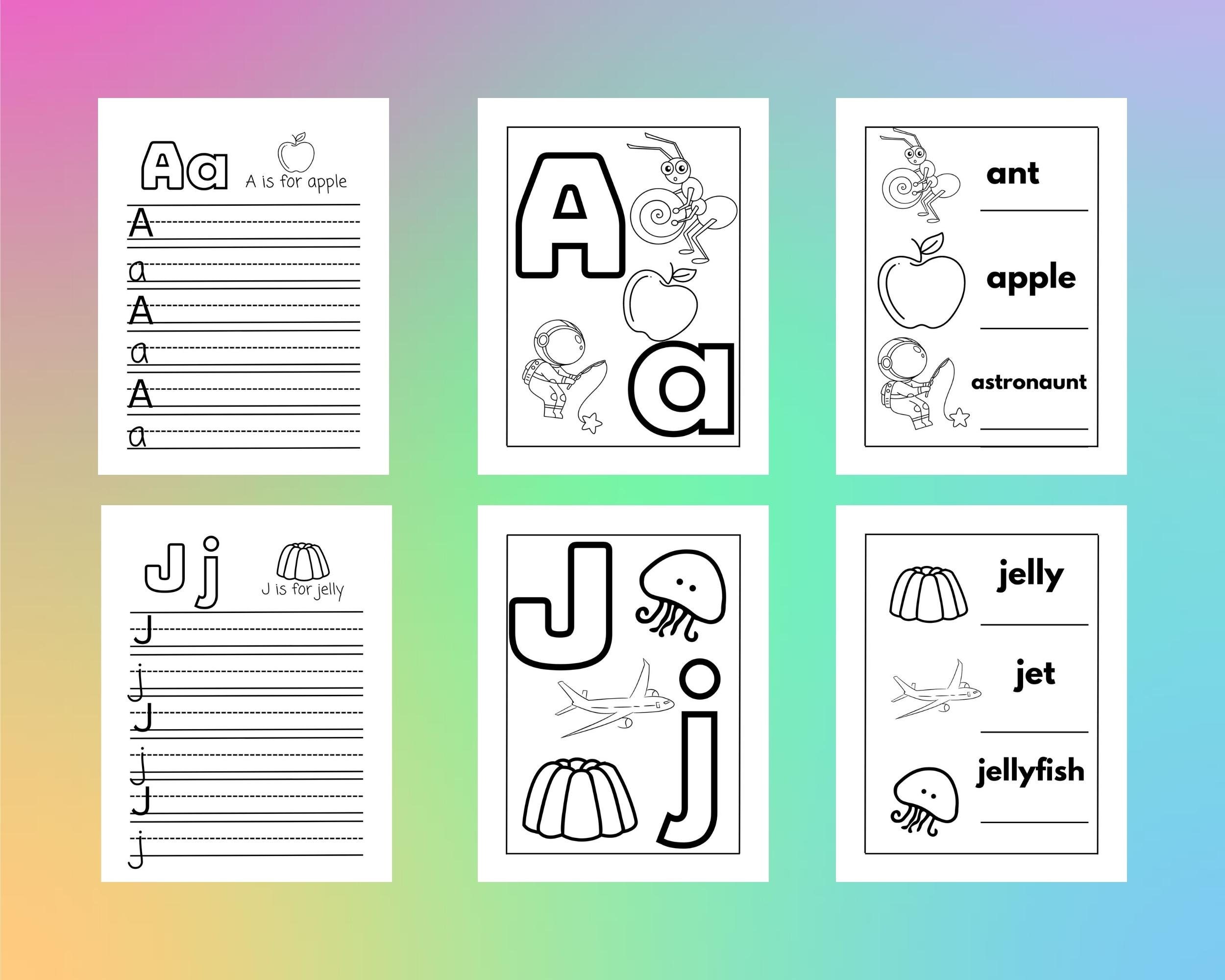 Alphabet Printable Worksheets Preschool Homeschooling Printables ...