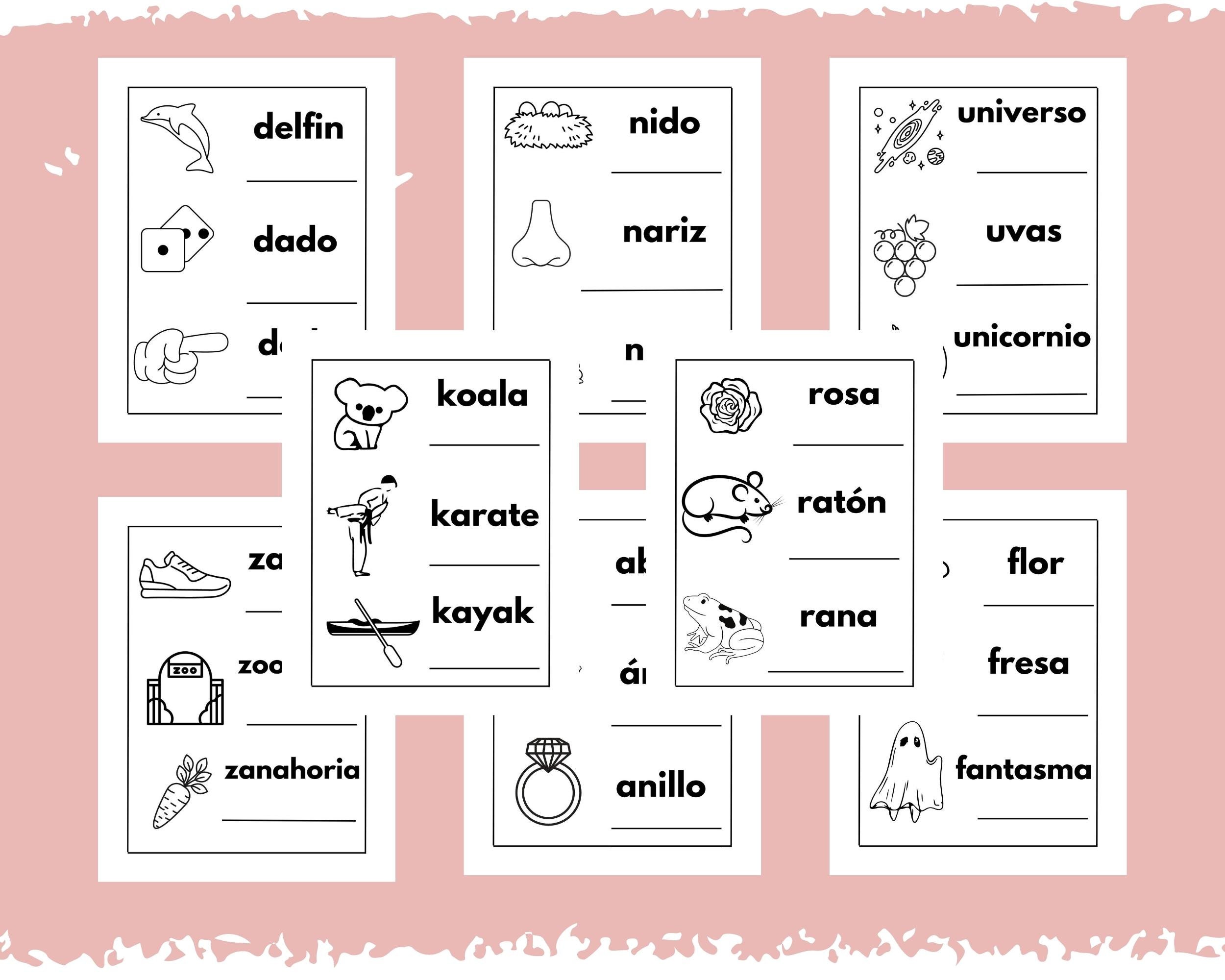 Alfabeto Abecedario Imprimible Para Ninos Alphabet Printable - Etsy Canada