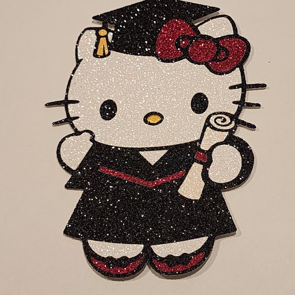 Kitty Graduation Png - Etsy