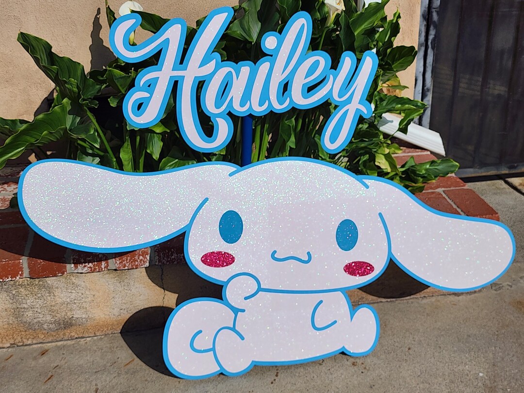 Cinnamoroll & Personalized Name - Etsy