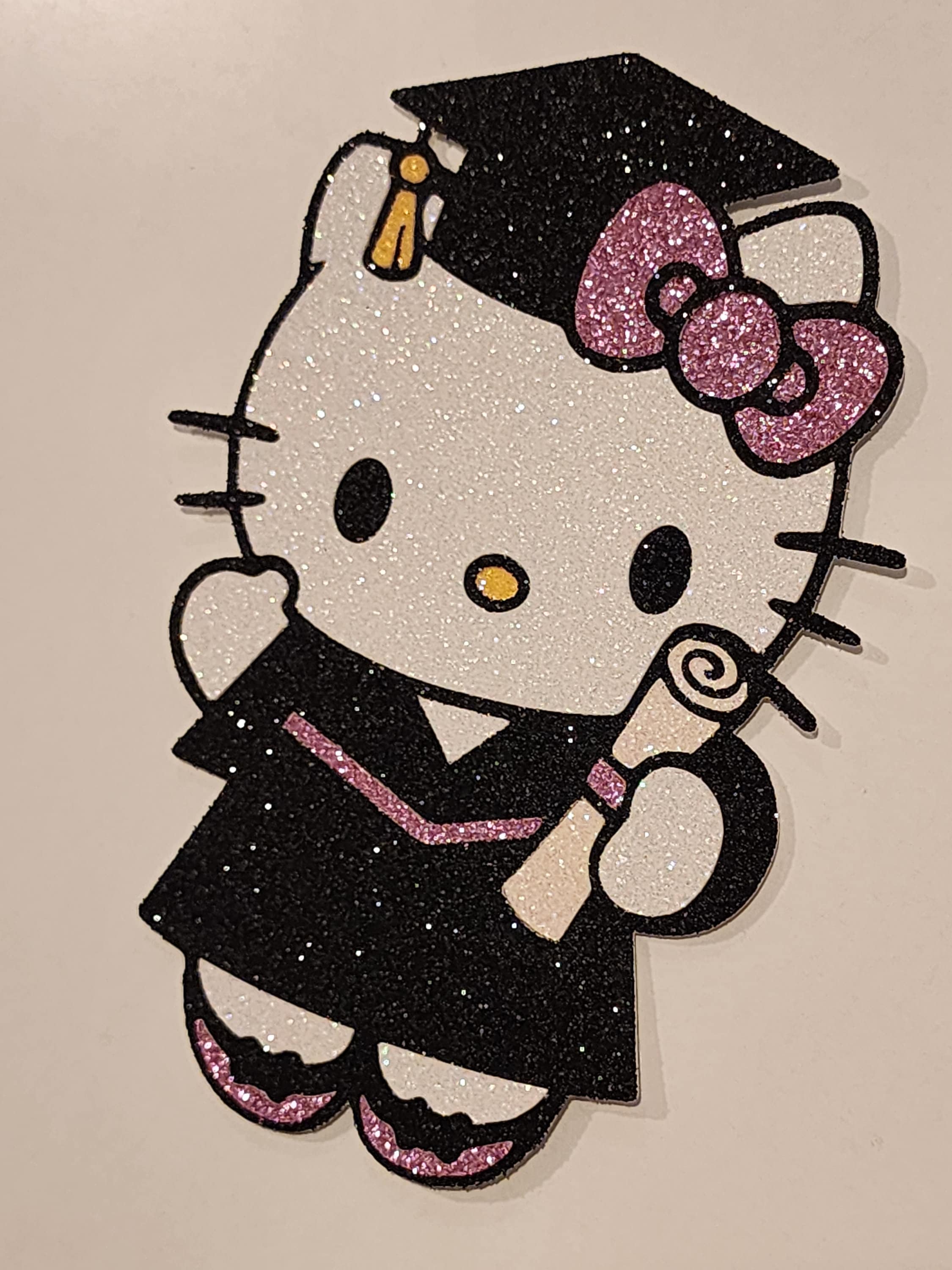 Graduation Hello Kitty, Leis Decoration - Etsy