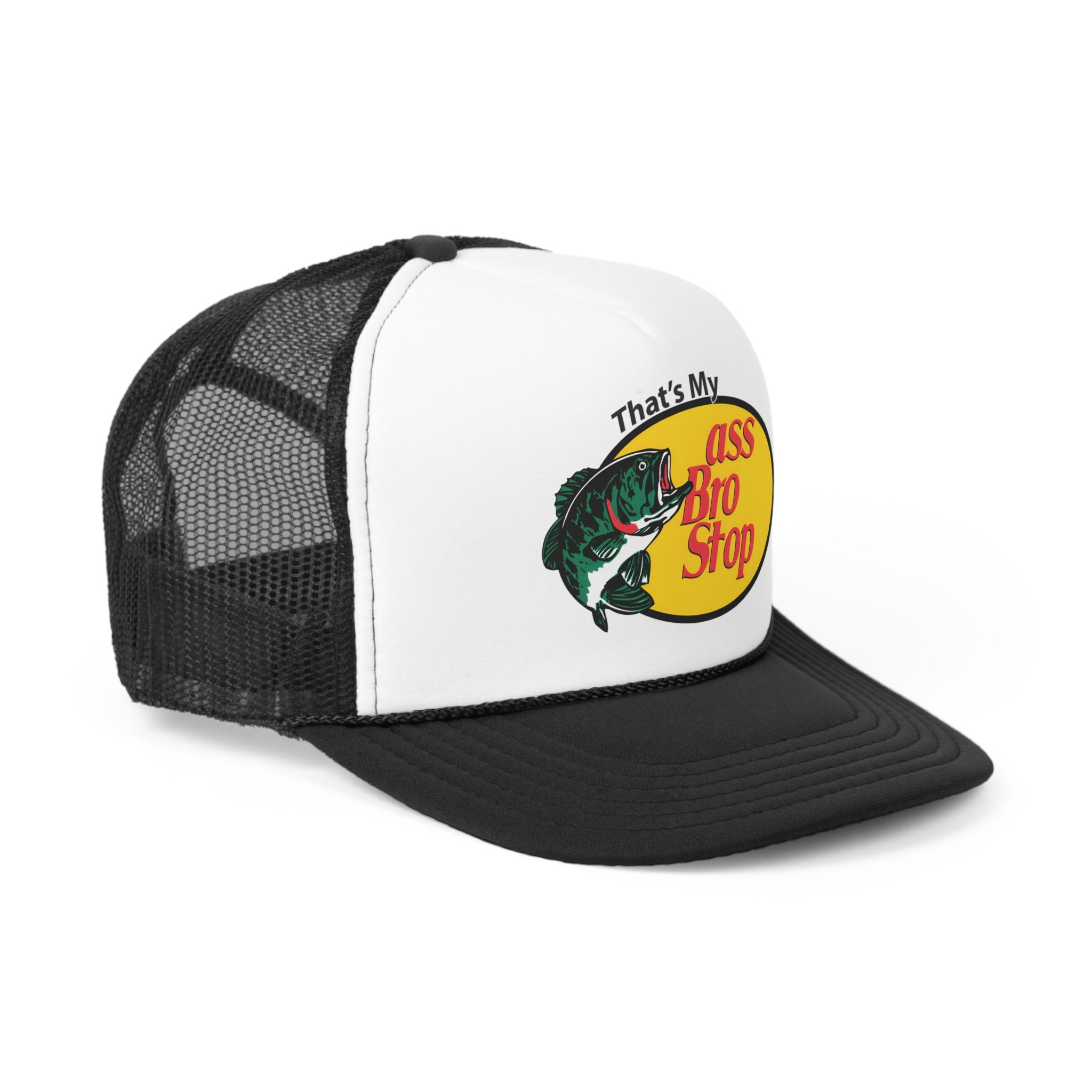 Thats My Ass Bro Stop Hat Funny Bass Pro Shop Trucker Party Hat for Boy ...