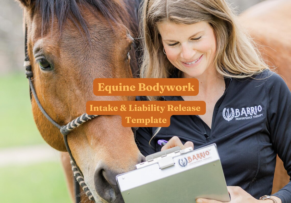 Equine Bodyworker Intake Form & Liability Release | Equine Massage ...