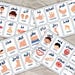 Body Parts Flashcards in Arabic and English - Etsy
